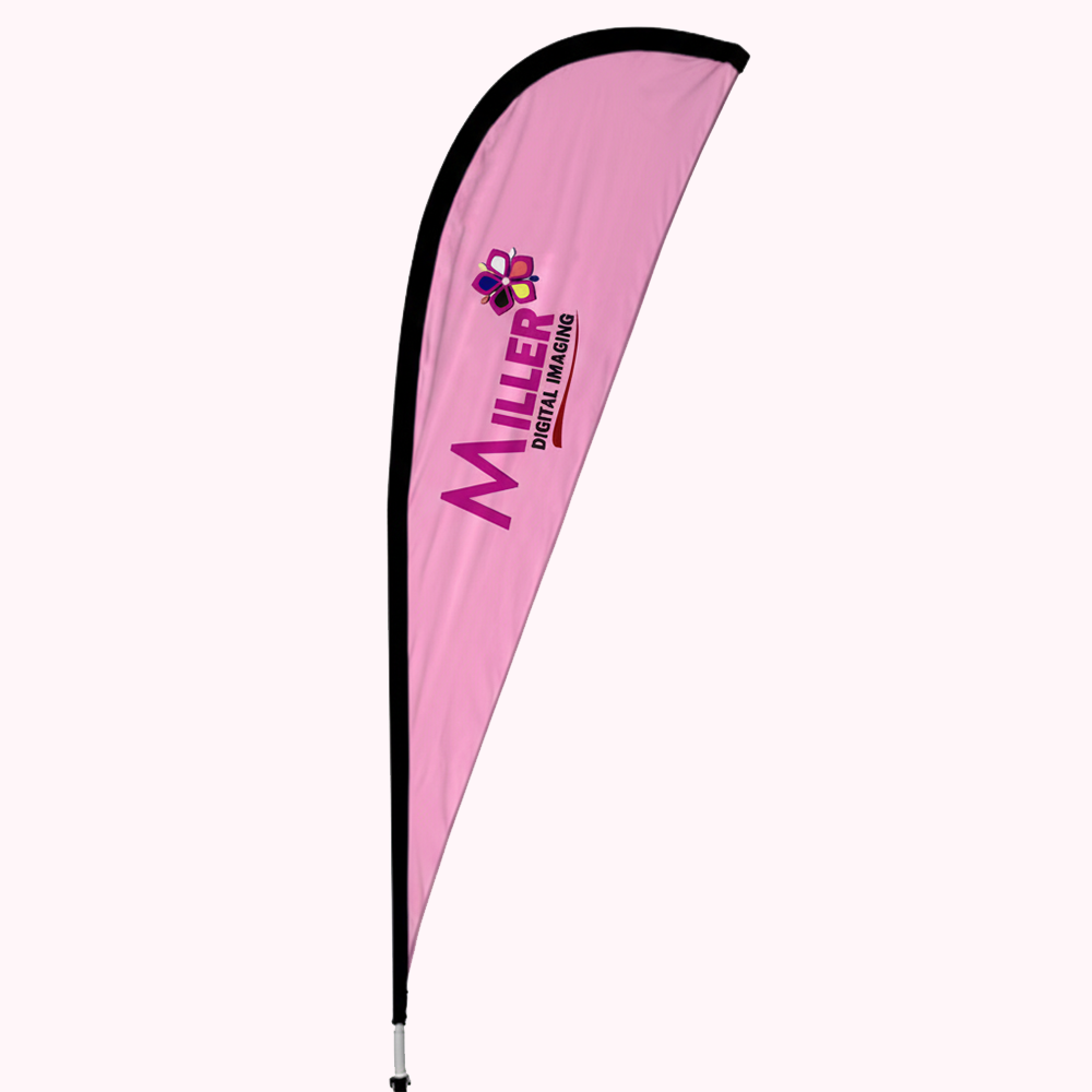 Sharkfin Banner 2m Single Or Double Sided Options